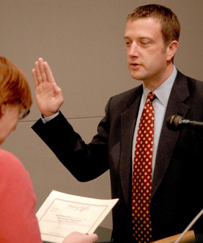 SLIDESHOW: West Seattle's Joe McDermott takes oath on King County ...